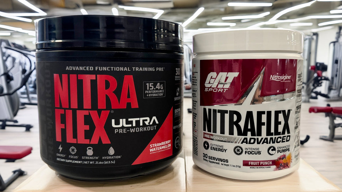 Nitraflex ULTRA vs. Nitraflex ADVANCED 101 – GAT SPORT