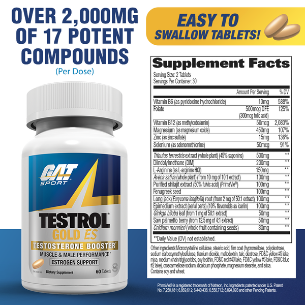 GAT SPORT Testrol Gold ES