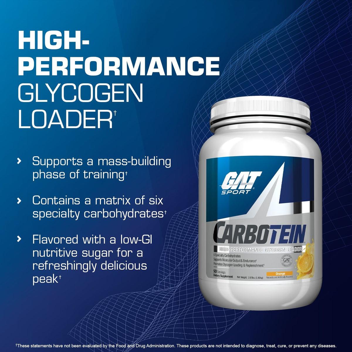 GAT SPORT CARBOTEIN High-Performance Glycogen Loader