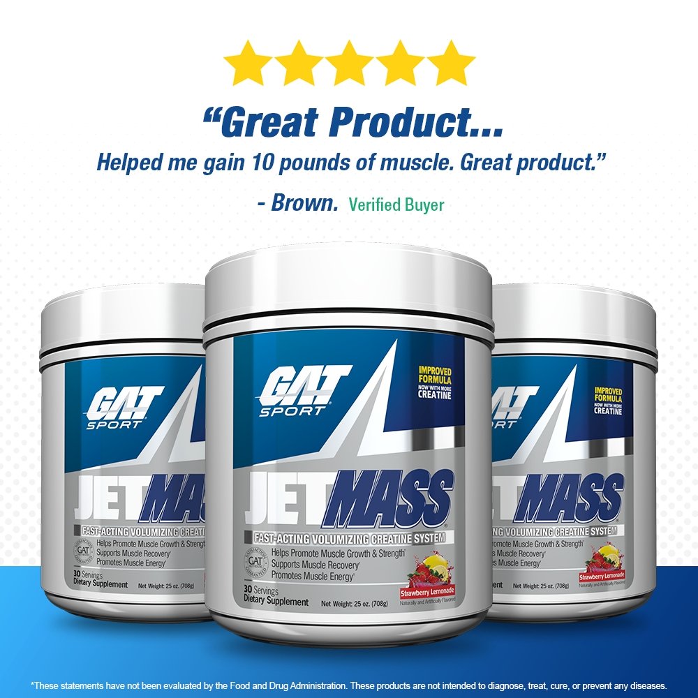 JETMASS Creatine System – GAT SPORT