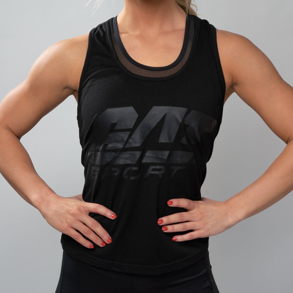 GAT SPORT Ladies Twist Back Tank